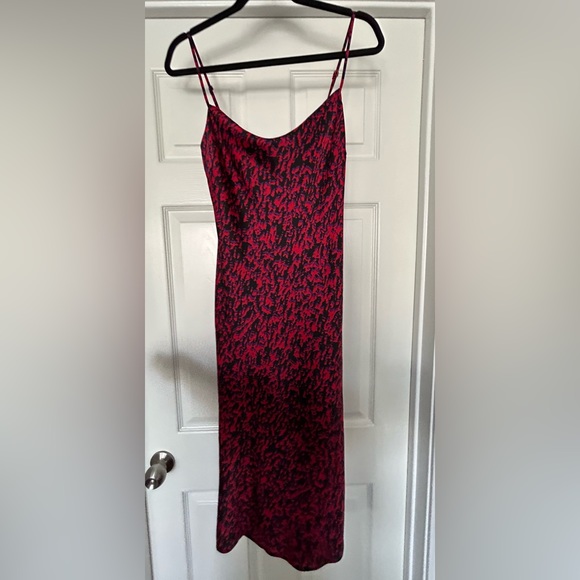 Express | Dresses | Express Midi Dress With Side Slits | Poshmark